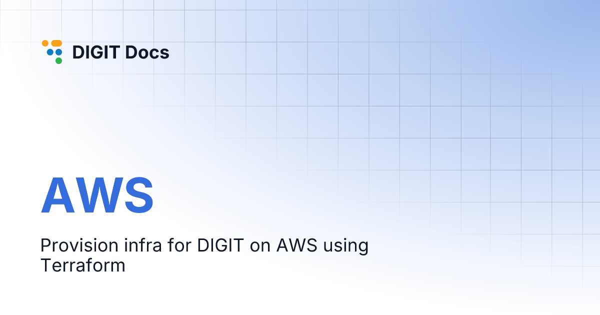 AWS | DIGIT Docs